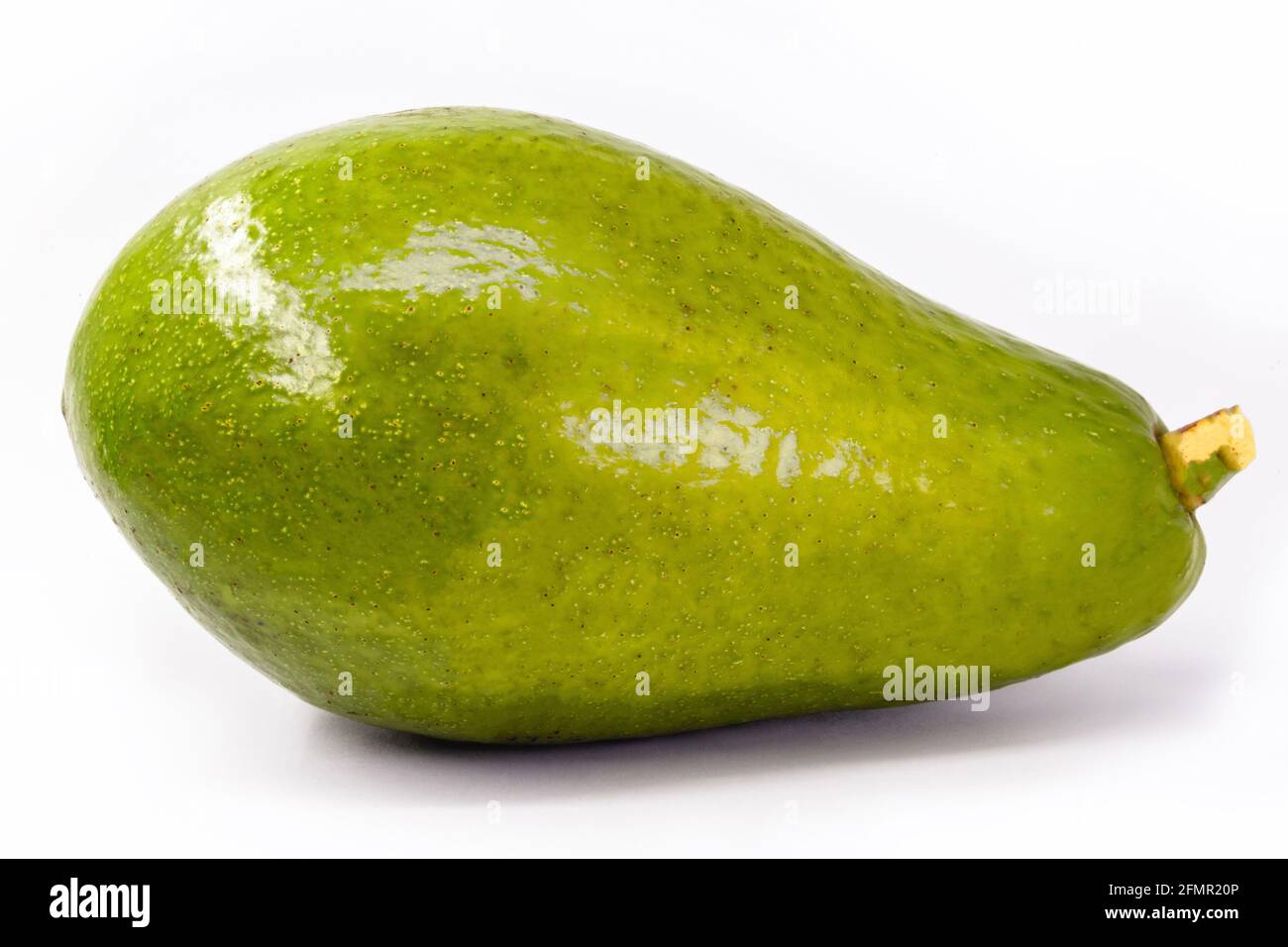 Brazilian fruit known as avocado, in isolated background white Stock ...