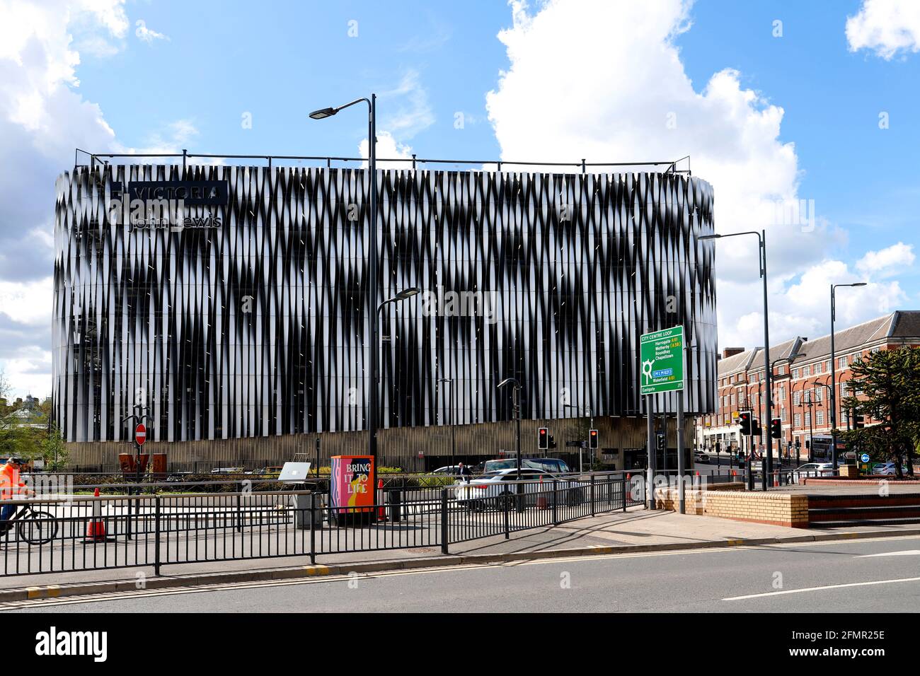 Leeds, Victoria, A Multi Storey Car Park, in Leeds, next to John Lewis ...