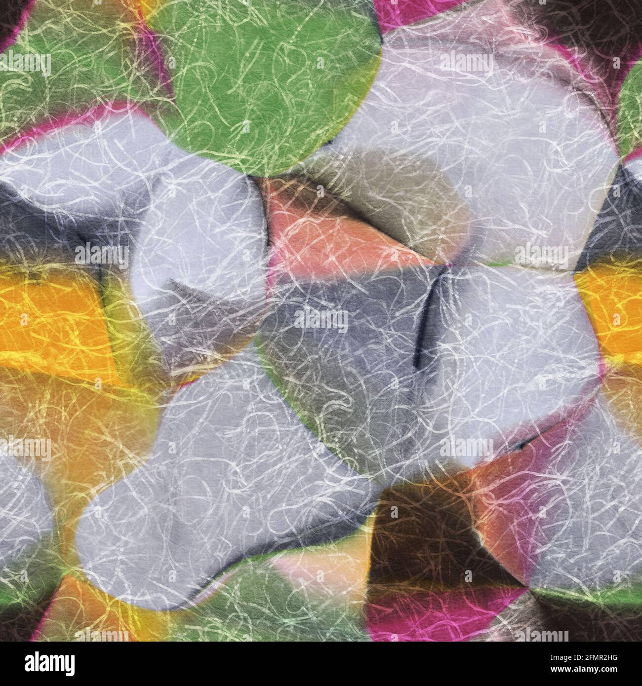 Seamless abstract blobs of color paper texture Stock Photo - Alamy