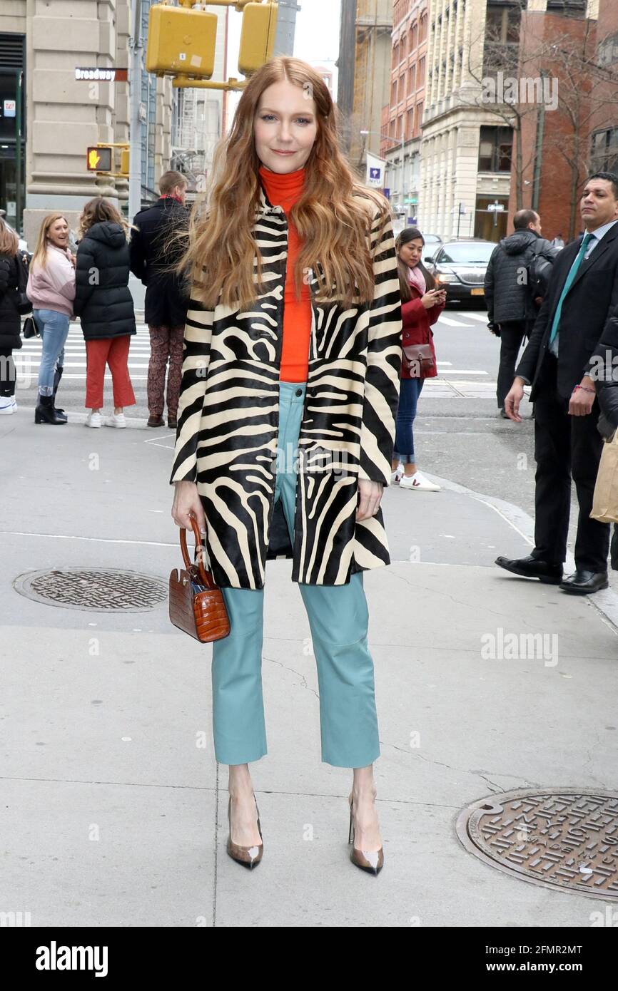 New York - NY - 20200220 Darby Stanchfield arrives at the Build Series ...