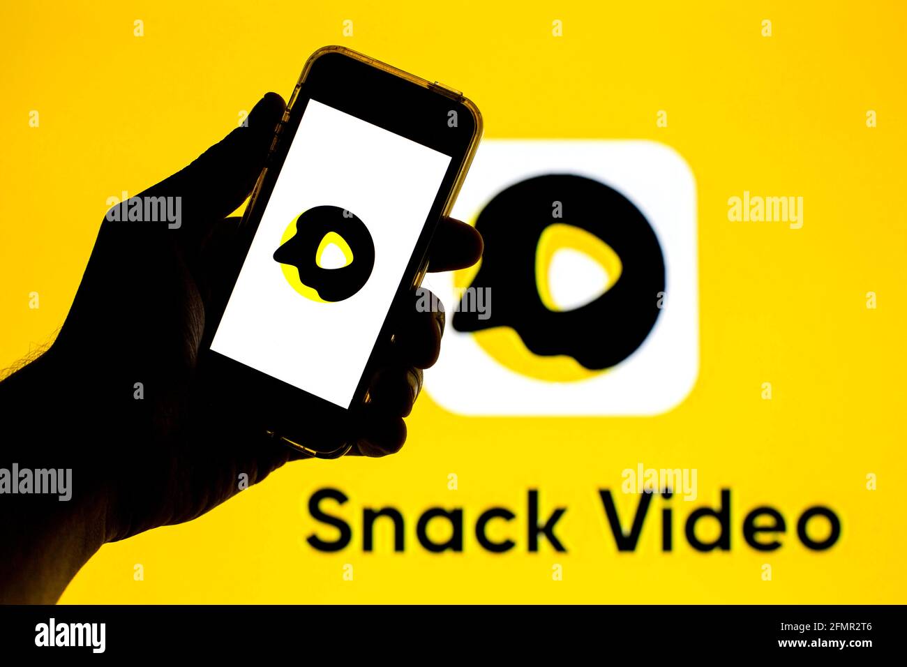 Snackvideo app hi-res stock photography and images - Alamy