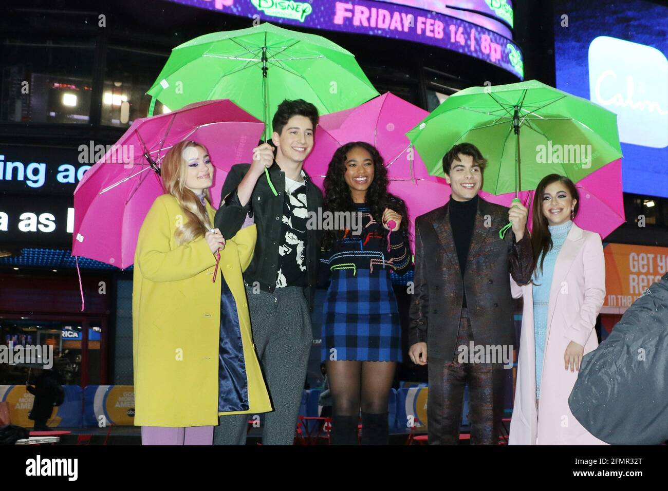 New York - NY - 20200211 The cast of the Freeform series Zombies ...