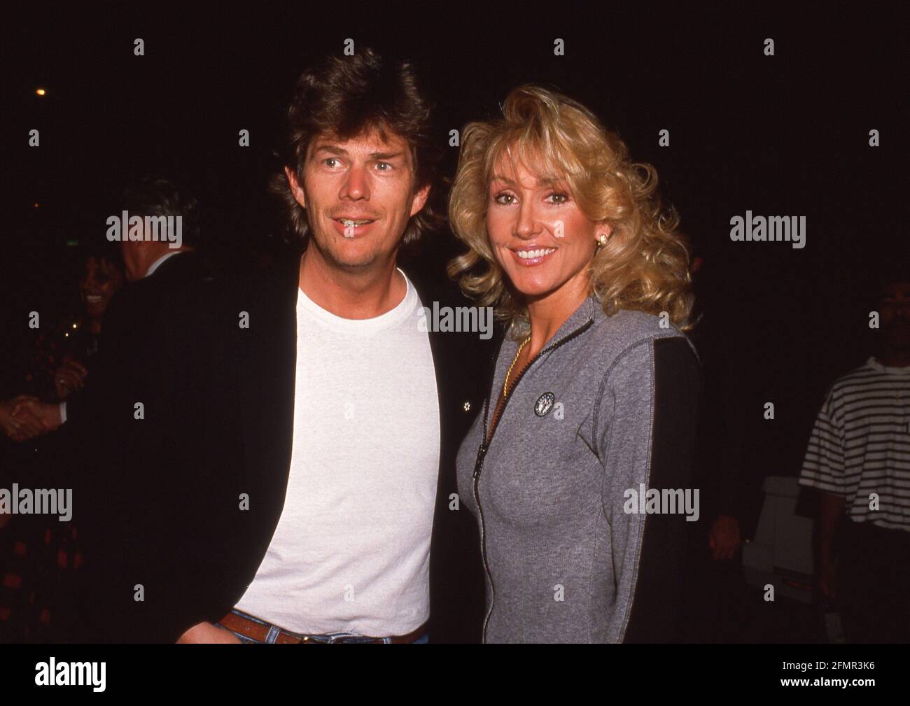 David Foster and Linda Hamilton Circa 1980's Credit: Ralph Dominguez ...