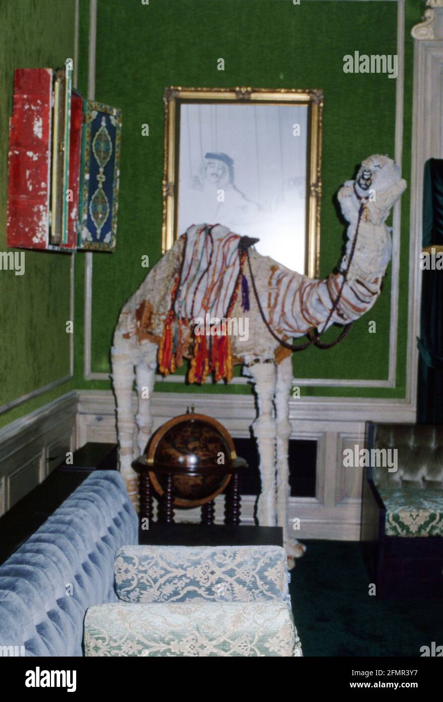Mohammed al-Fassi's Beverly Hills Mansion Circa 1980's Credit: Ralph ...
