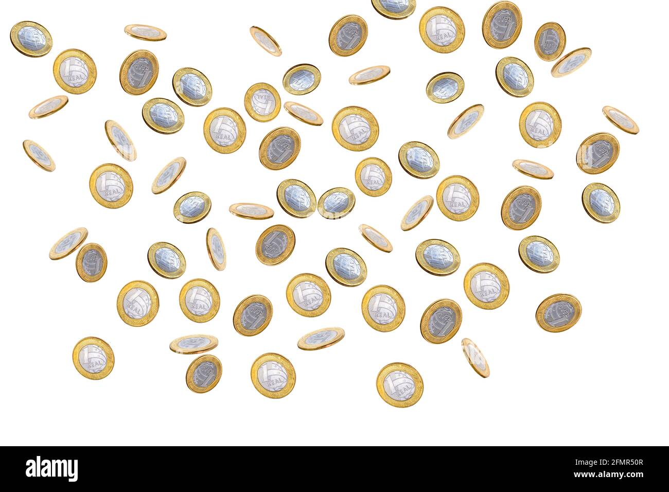 Real Falling Coins