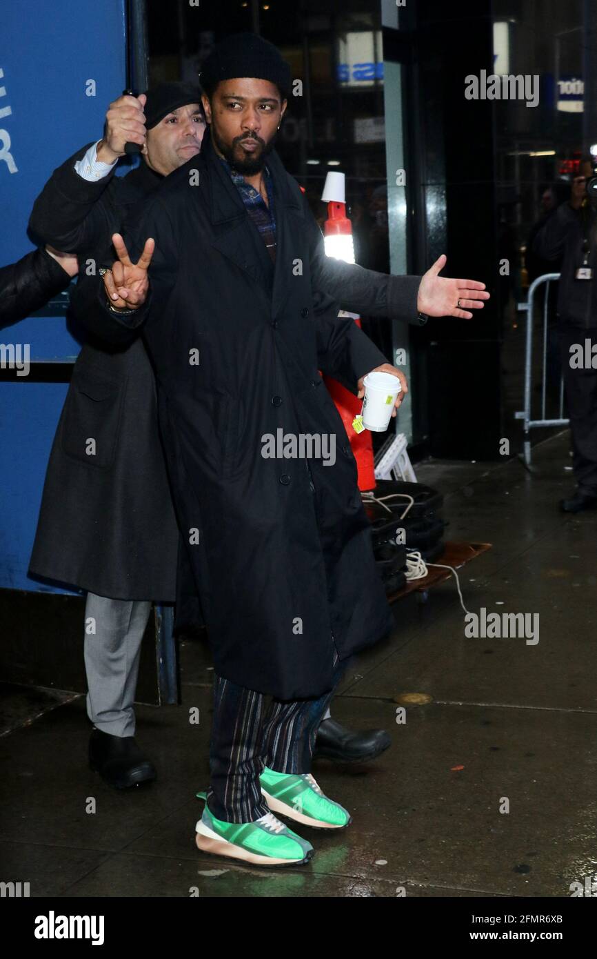 New York - NY - 20200211 Issa Rae and LaKeith Stanfield at StrahanSara ...