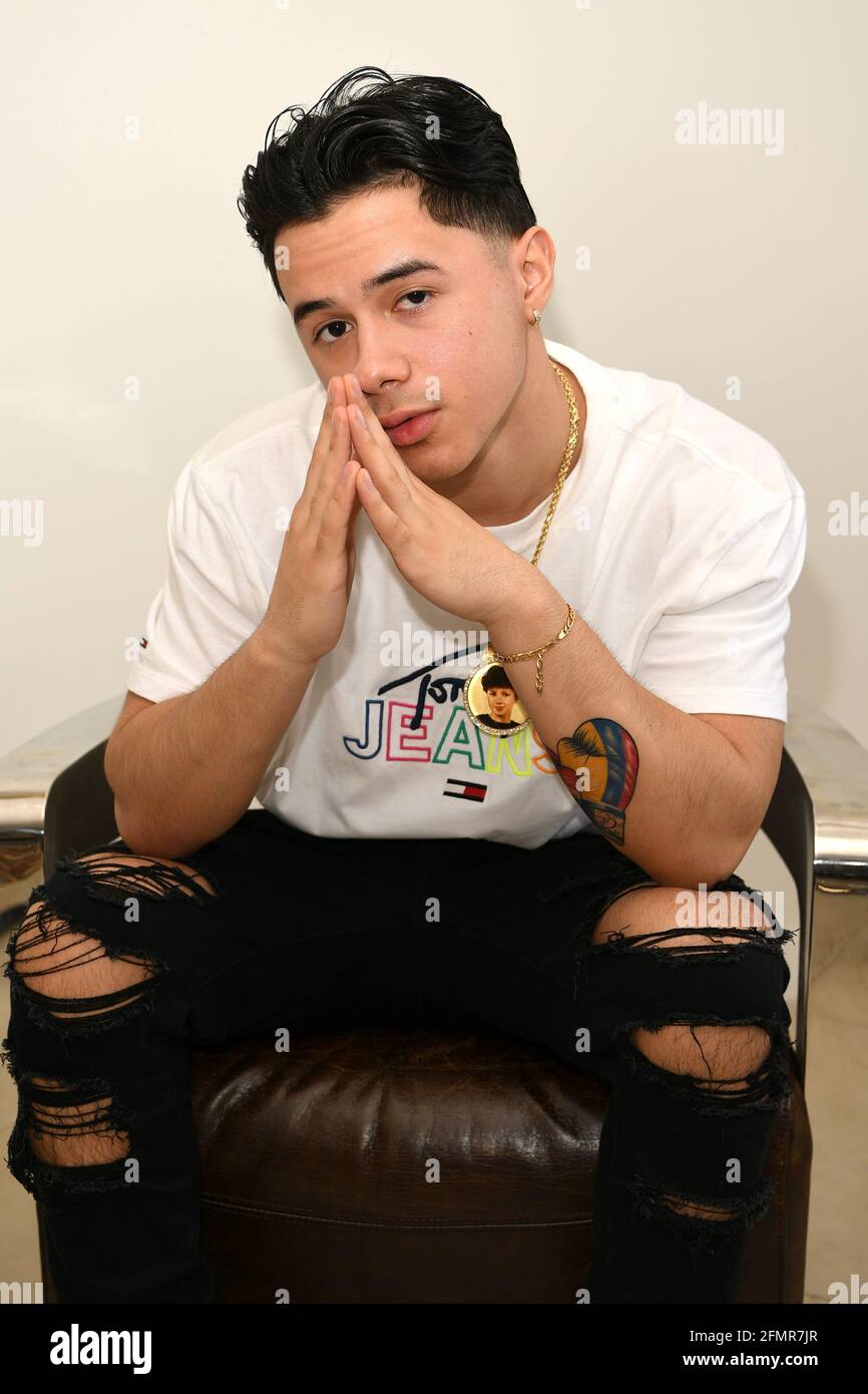 Hollywood - FL - 20200214 D. Munoz poses for a portrait while at the ...