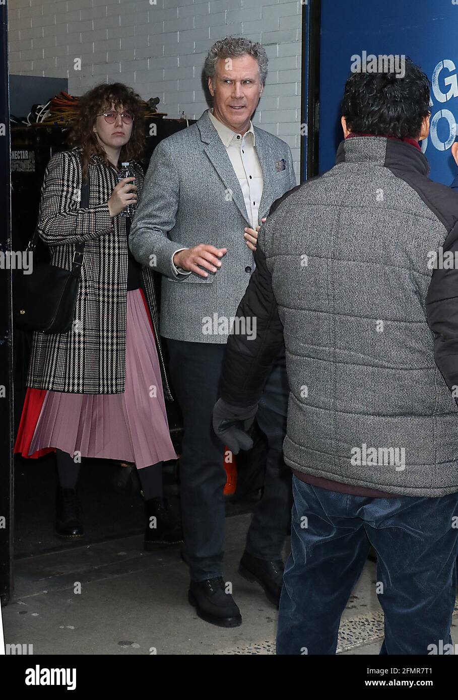 New York - NY - 20200212- Will Ferrell Exits Good Morning America ...