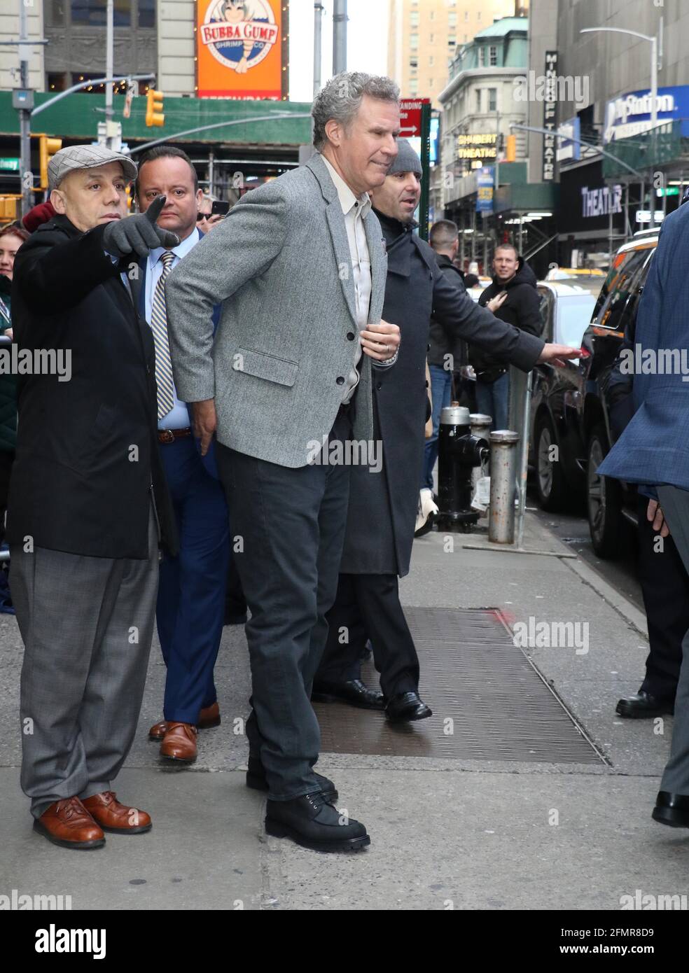 New York - NY - 20200212- Will Ferrell Exits Good Morning America ...