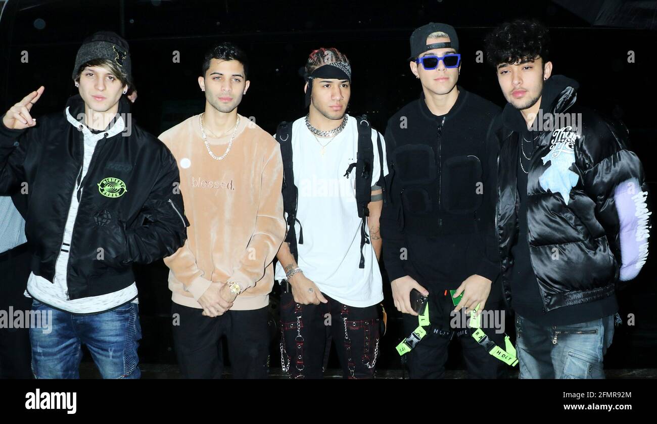New York - NY - 20200213 CNCO at Build Series. -PICTURED: Christopher ...