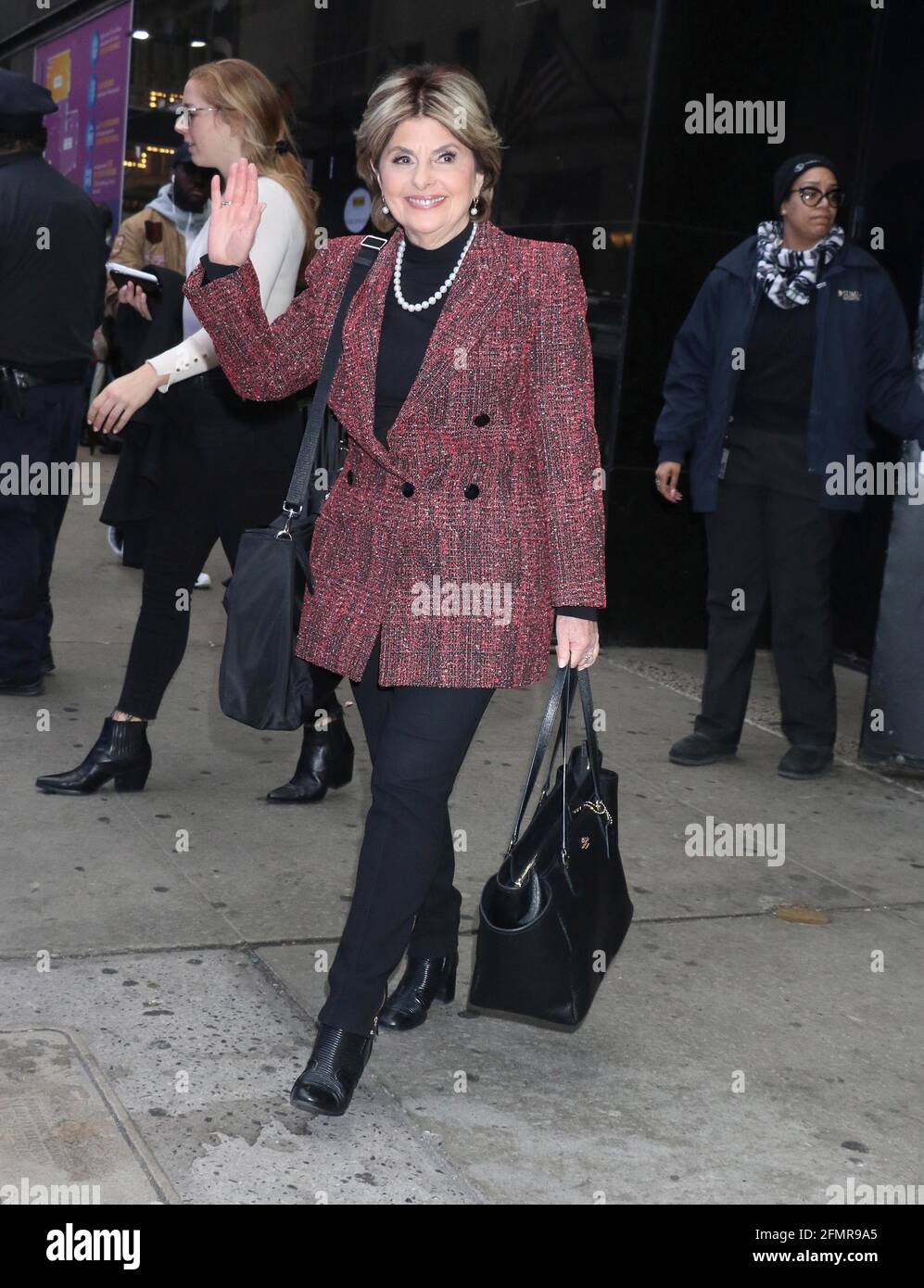 New York - NY - 20200225-Miriam Haley and Gloria Allred at Good Morning ...