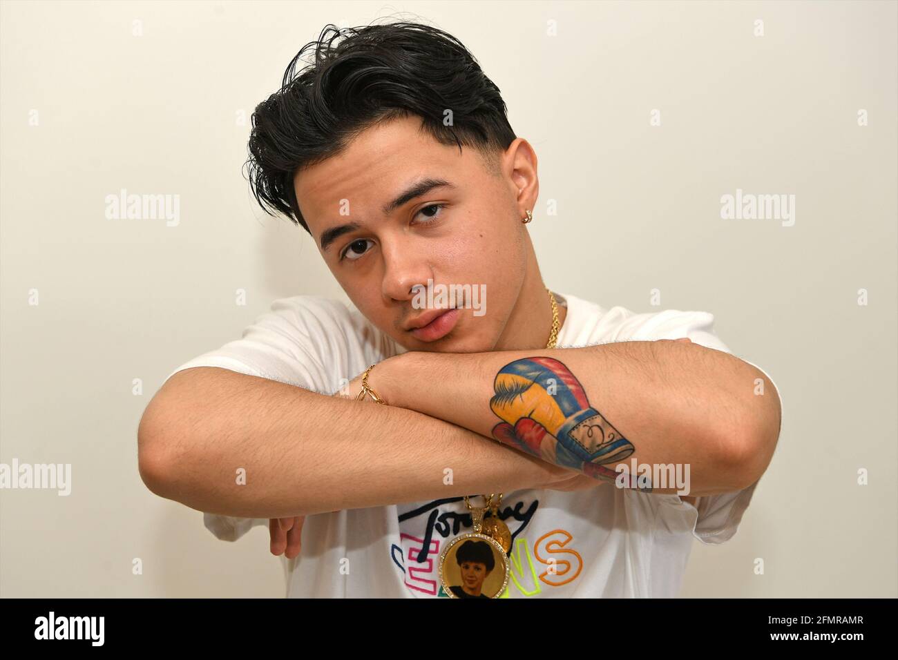 Hollywood - FL - 20200214 D. Munoz poses for a portrait while at the ...