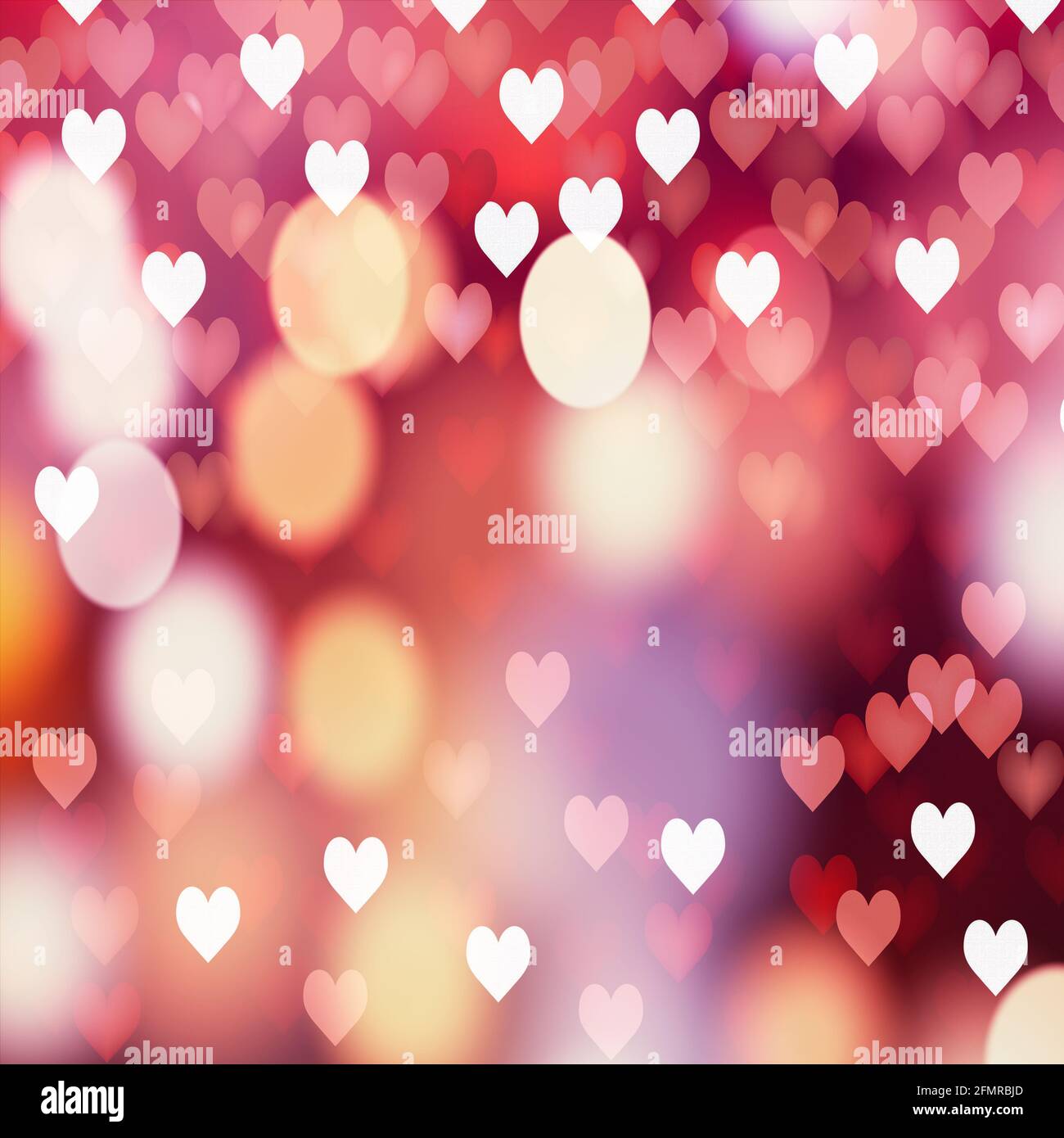 Background with red heart hi-res stock photography and images - Alamy