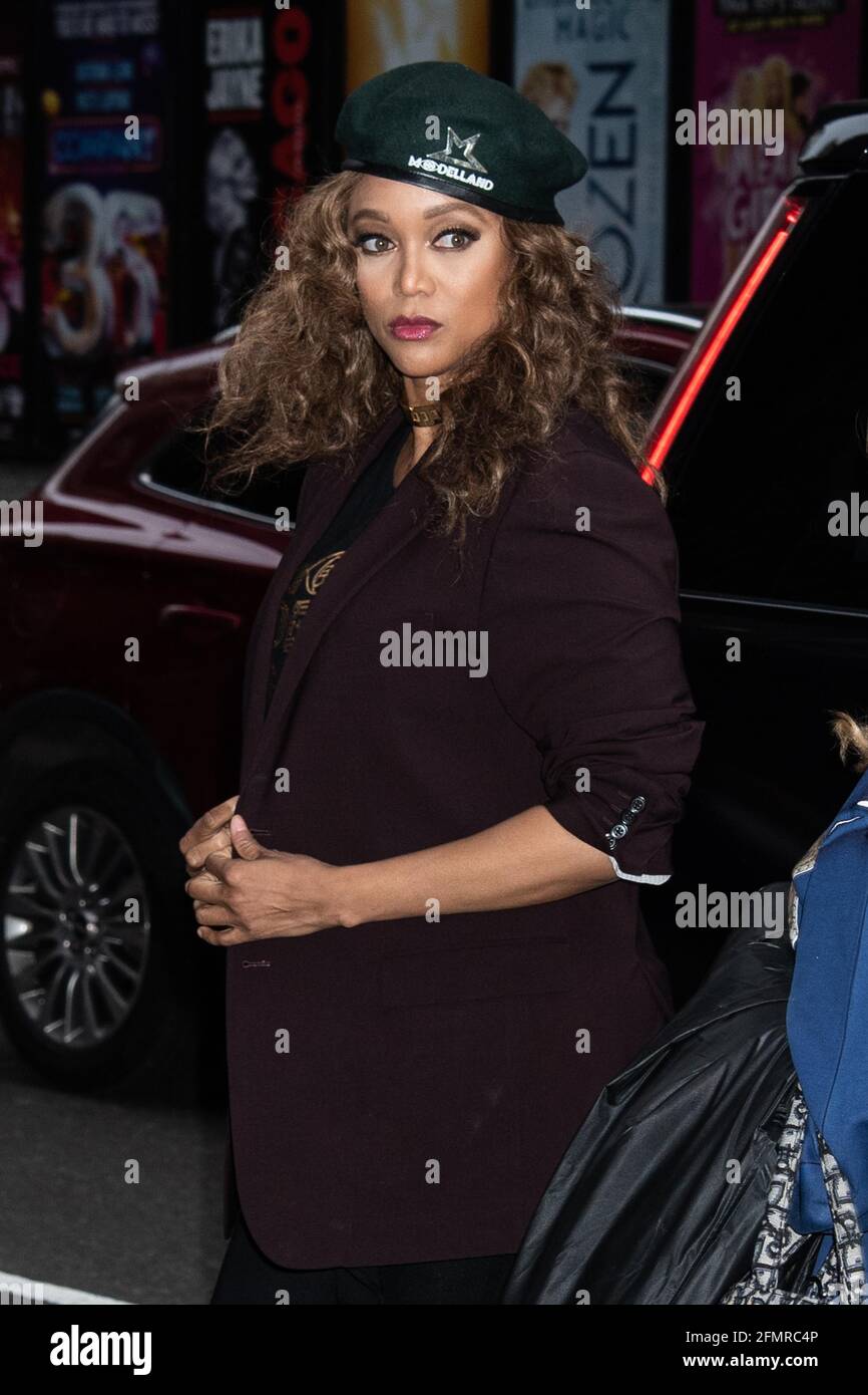 New York Ny 20200224 Tyra Banks On Late Show With Stephen Colbert