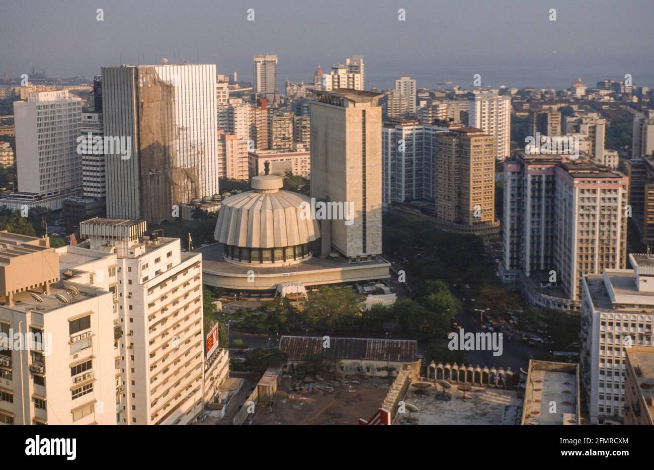 MUMBAI, INDIA - Aerial view of Nariman Point buildings Stock Photo - Alamy