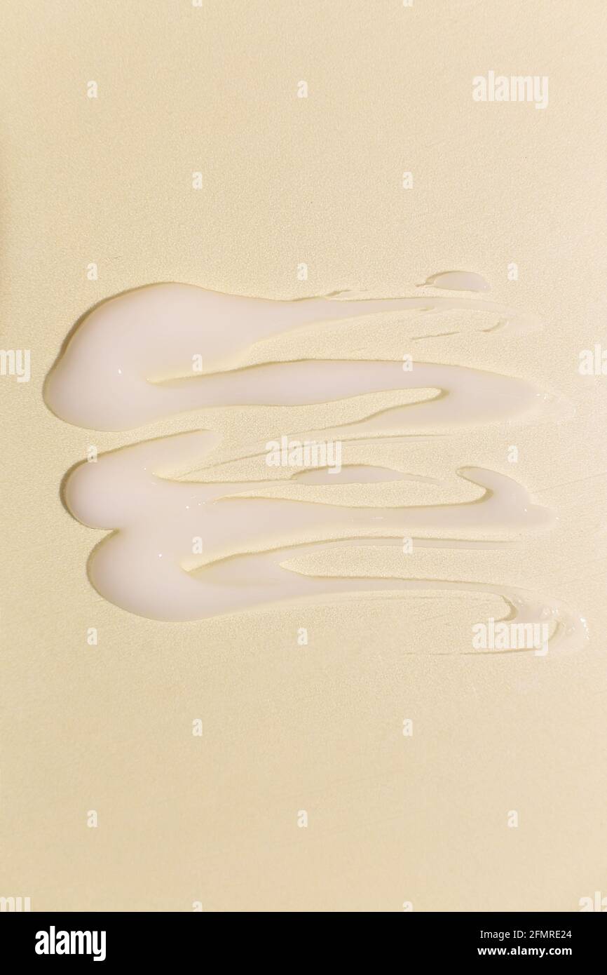 Cosmetic cream texture on neutral background Stock Photo - Alamy