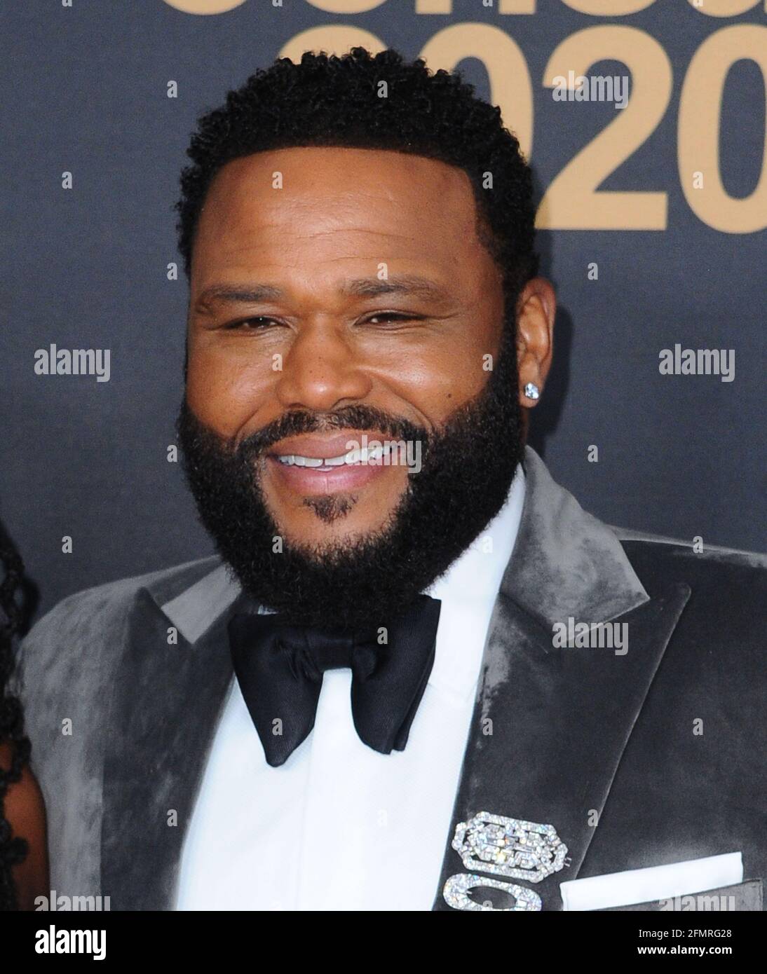 Los Angeles - CA - 02/22/2020 51st NAACP Image Awards -PICTURED: Anthony Anderson Sara De Boer ...