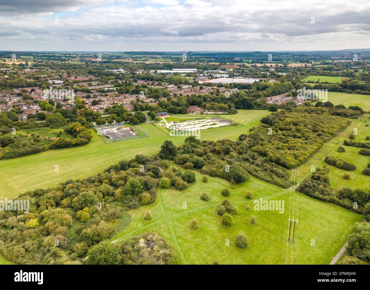 Redditch aerial hi-res stock photography and images - Alamy