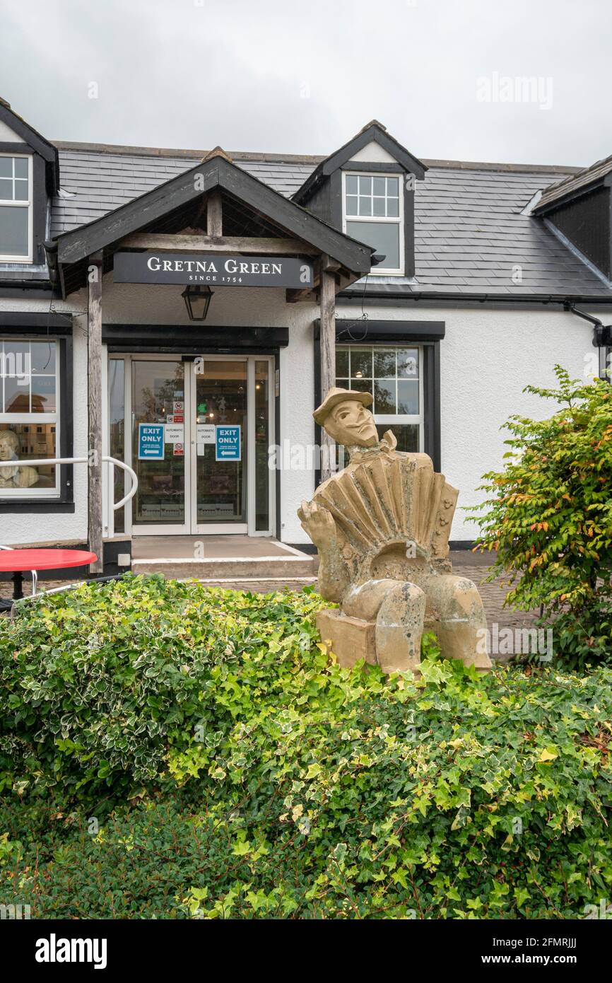 The Blacksmiths Shop wedding venue in the village of Gretna Green ...