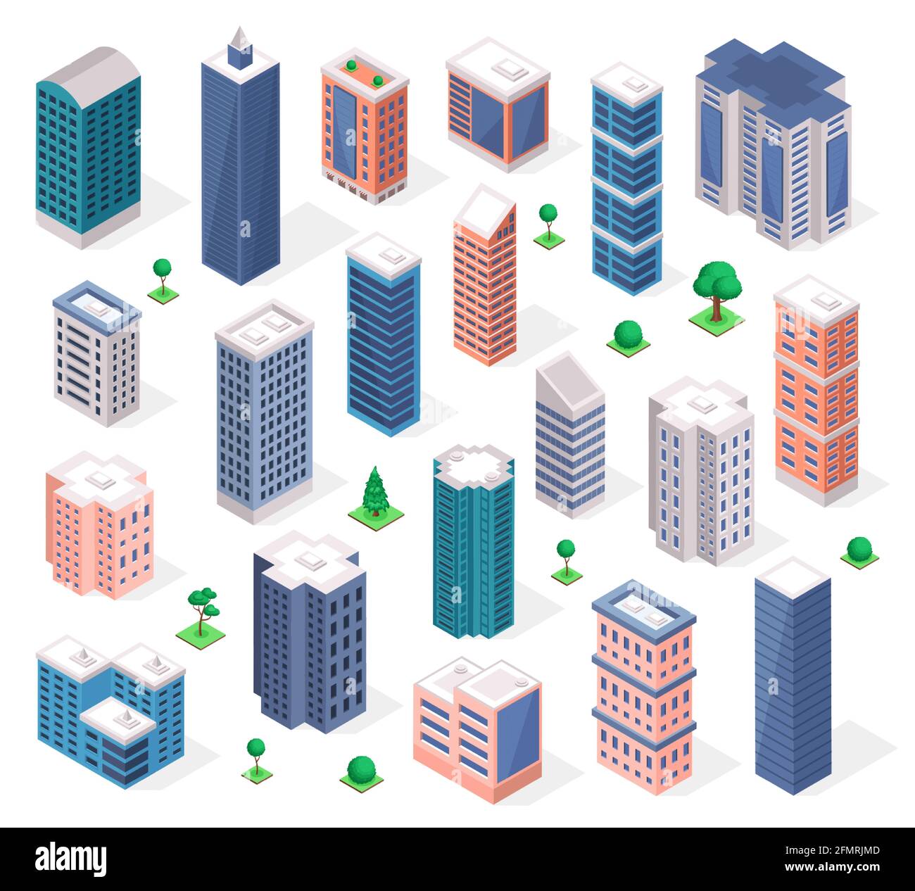 Glass tower blocks Stock Vector Images - Alamy