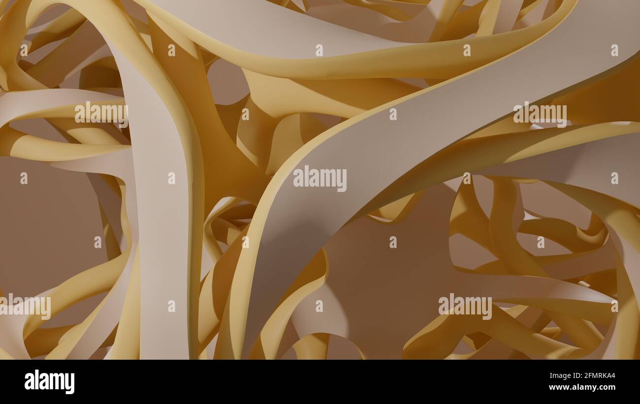 3D illustration of a complex geometric structure Stock Photo - Alamy
