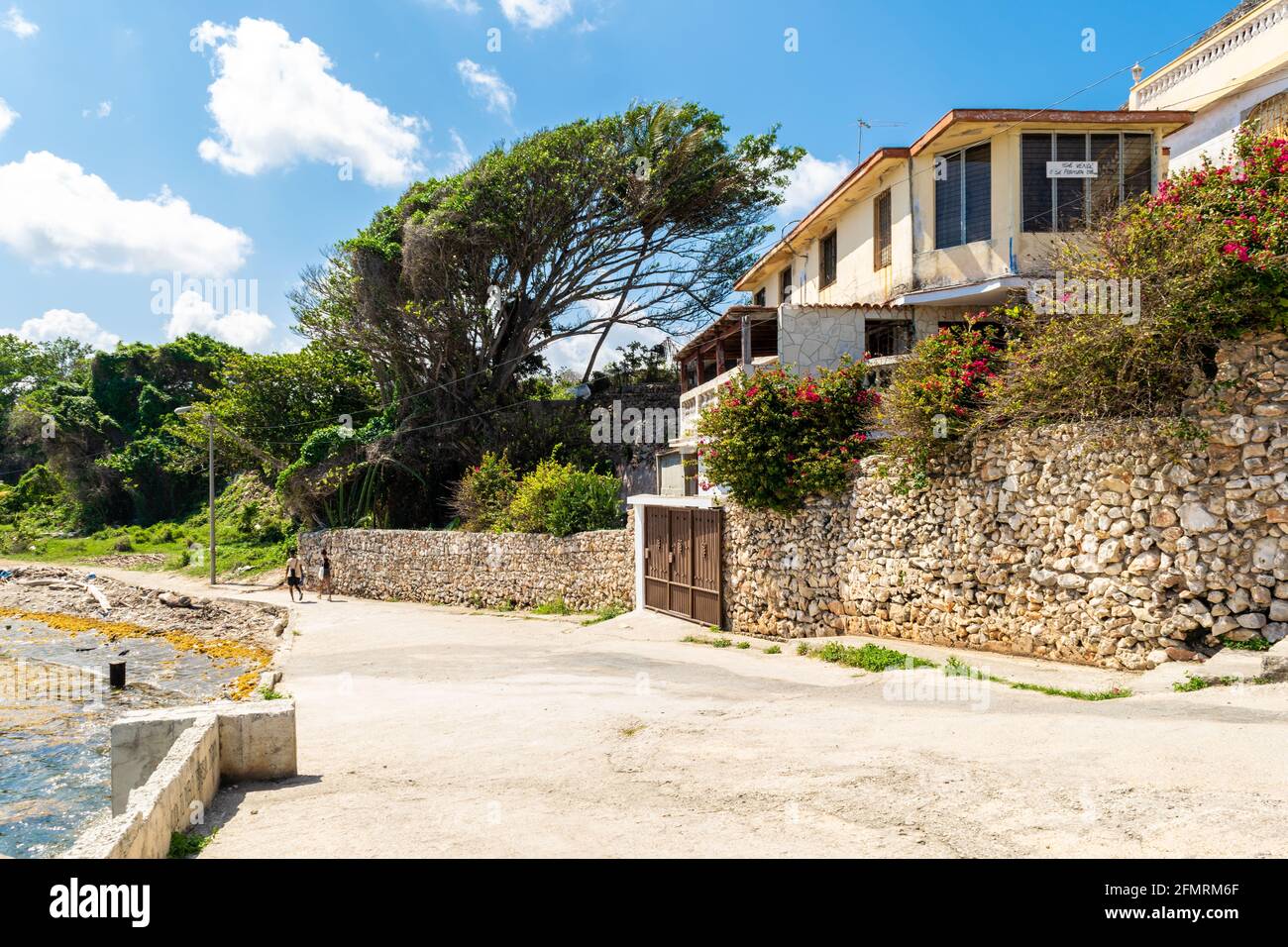 Cojimar town in Havana, Cuba Stock Photo - Alamy