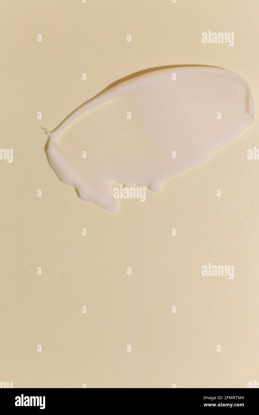 Cosmetic cream texture on neutral background Stock Photo - Alamy