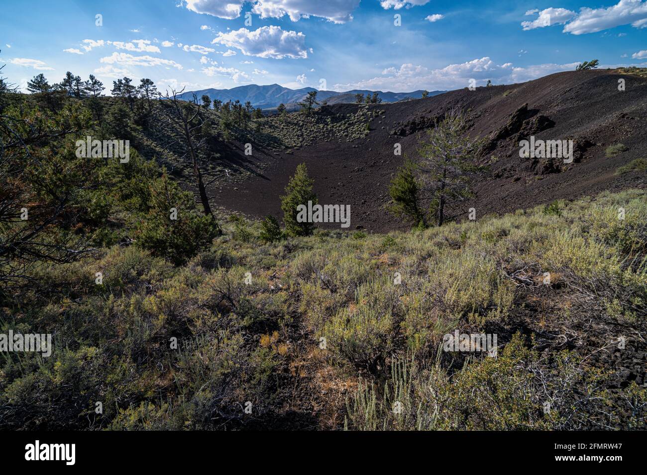 The Big Sink in Craters of the Moon National Monument, Idaho Stock ...