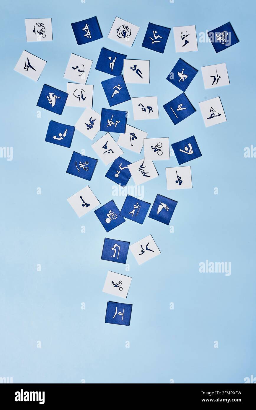 2020 olympics pictograms hi-res stock photography and images - Alamy