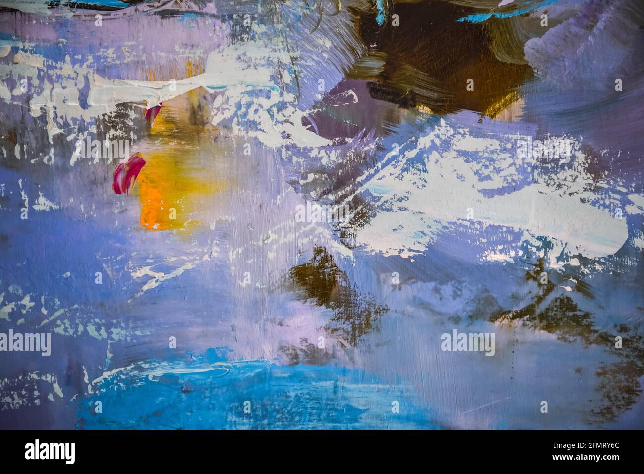 Painting canvas close up texture background with colors vivid colorful ...