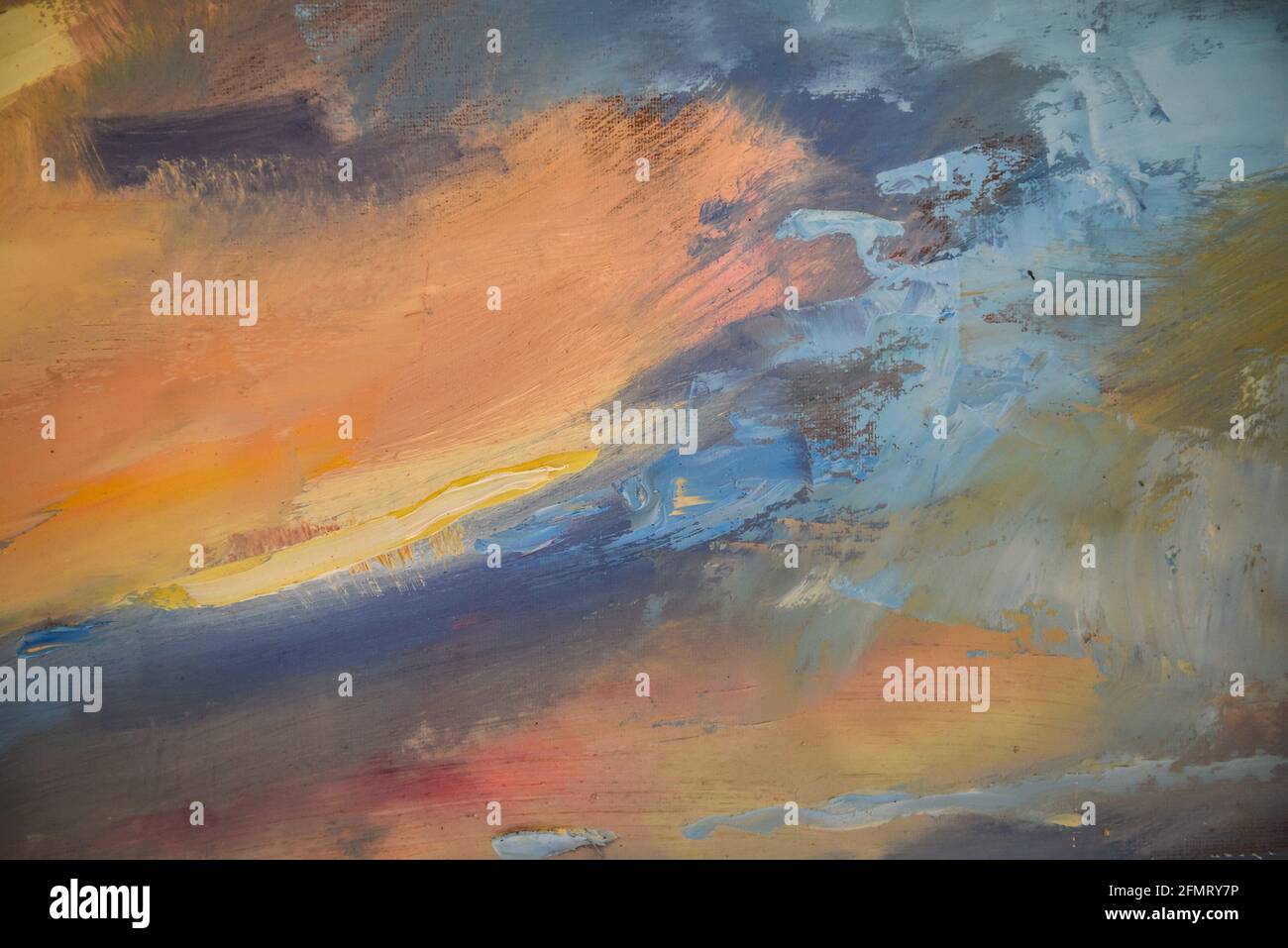 Painting canvas close up texture background with colors vivid colorful ...