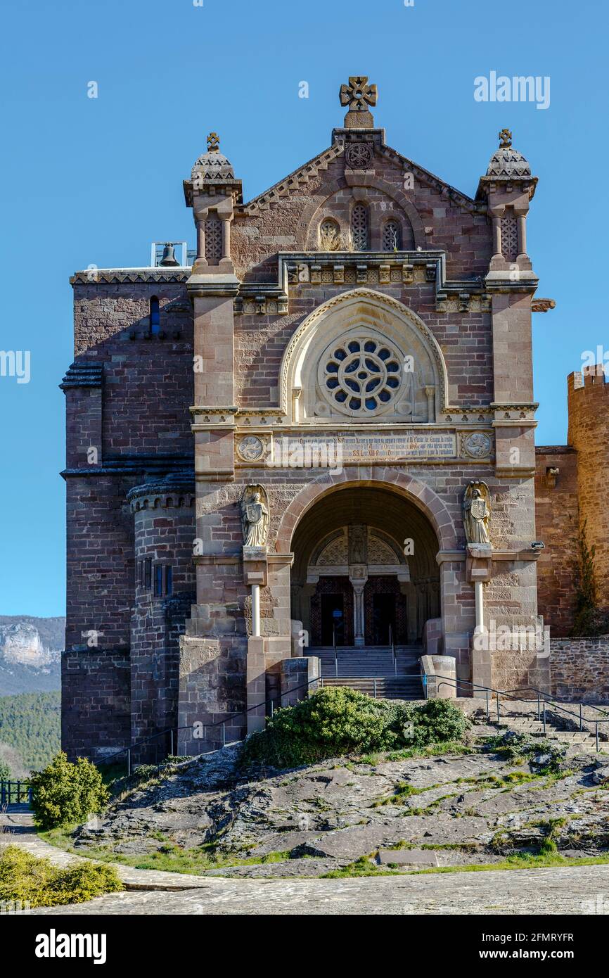 Castle of Xavier built in the 10th century is one of the main remaining ...