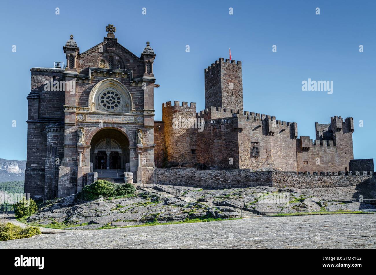 Castle of Xavier built in the 10th century is one of the main remaining ...