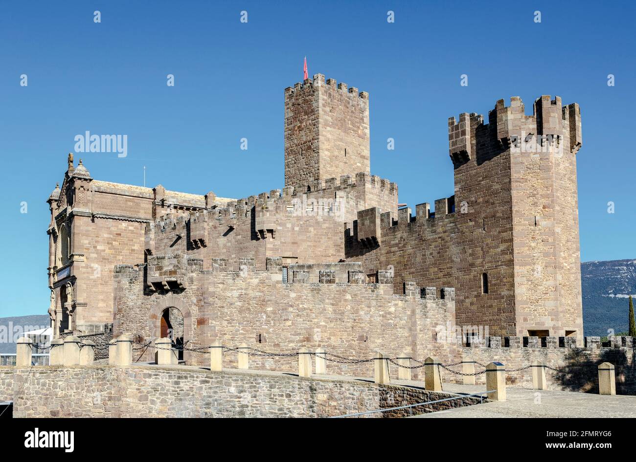 Castle of Xavier built in the 10th century is one of the main remaining ...