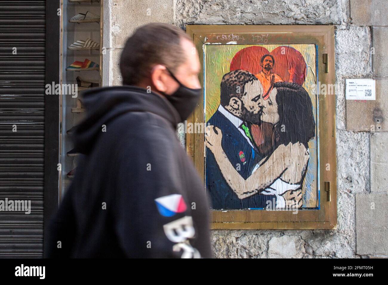 Left wing graffiti hi-res stock photography and images - Alamy