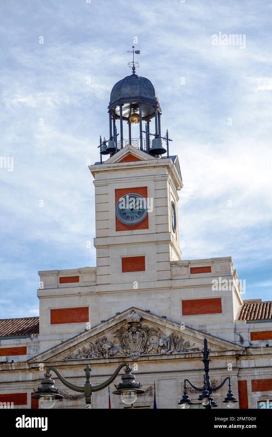 Plaza del sol clock hi-res stock photography and images - Alamy