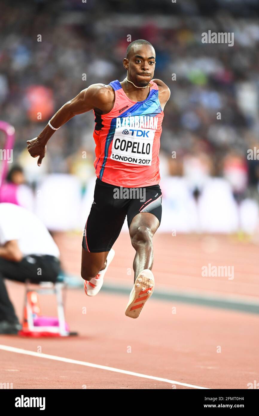 Alexis Copello (Azerbaijan). Triple Jump men, Final. IAAF World ...