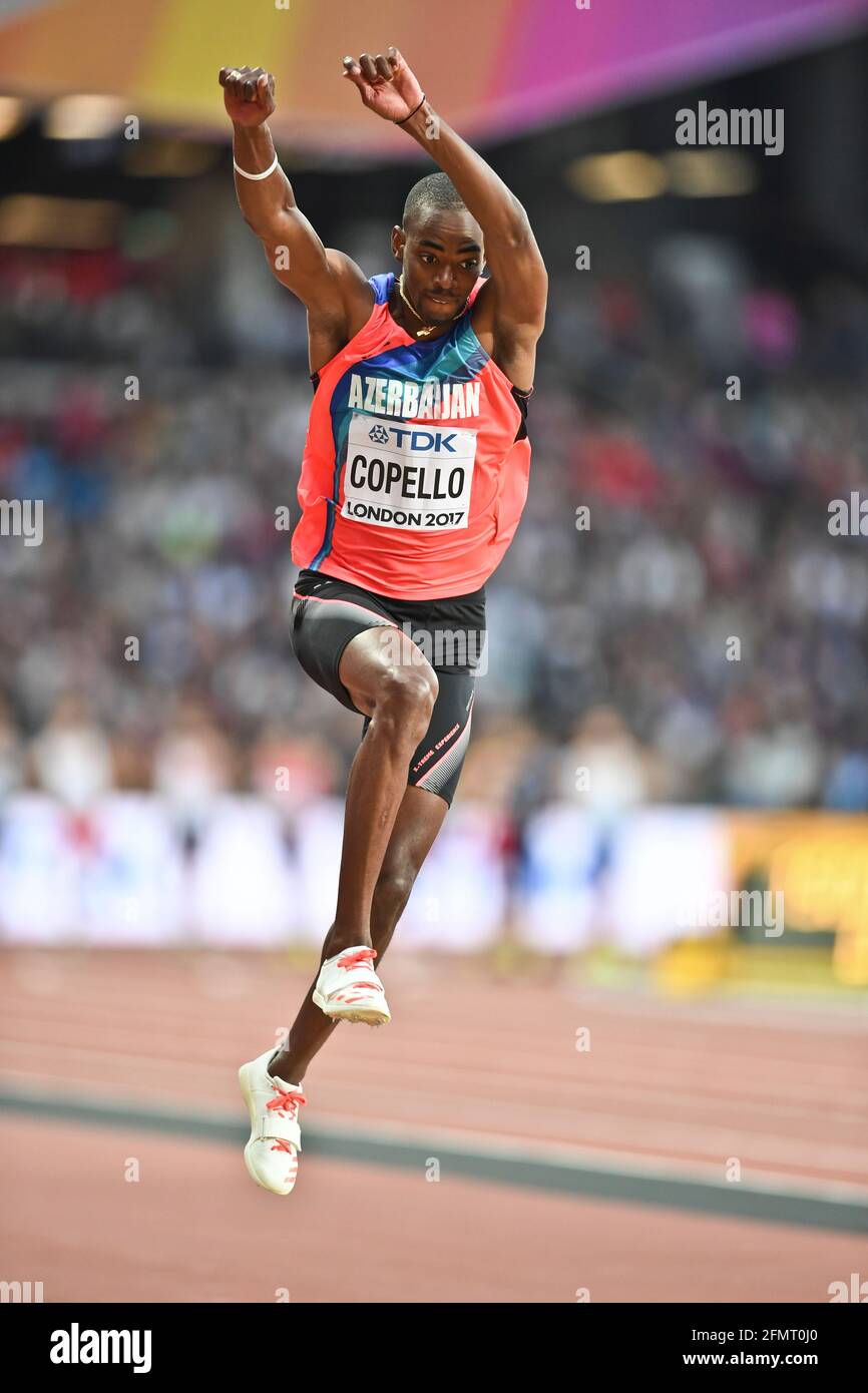 Alexis Copello (Azerbaijan). Triple Jump men, Final. IAAF World ...