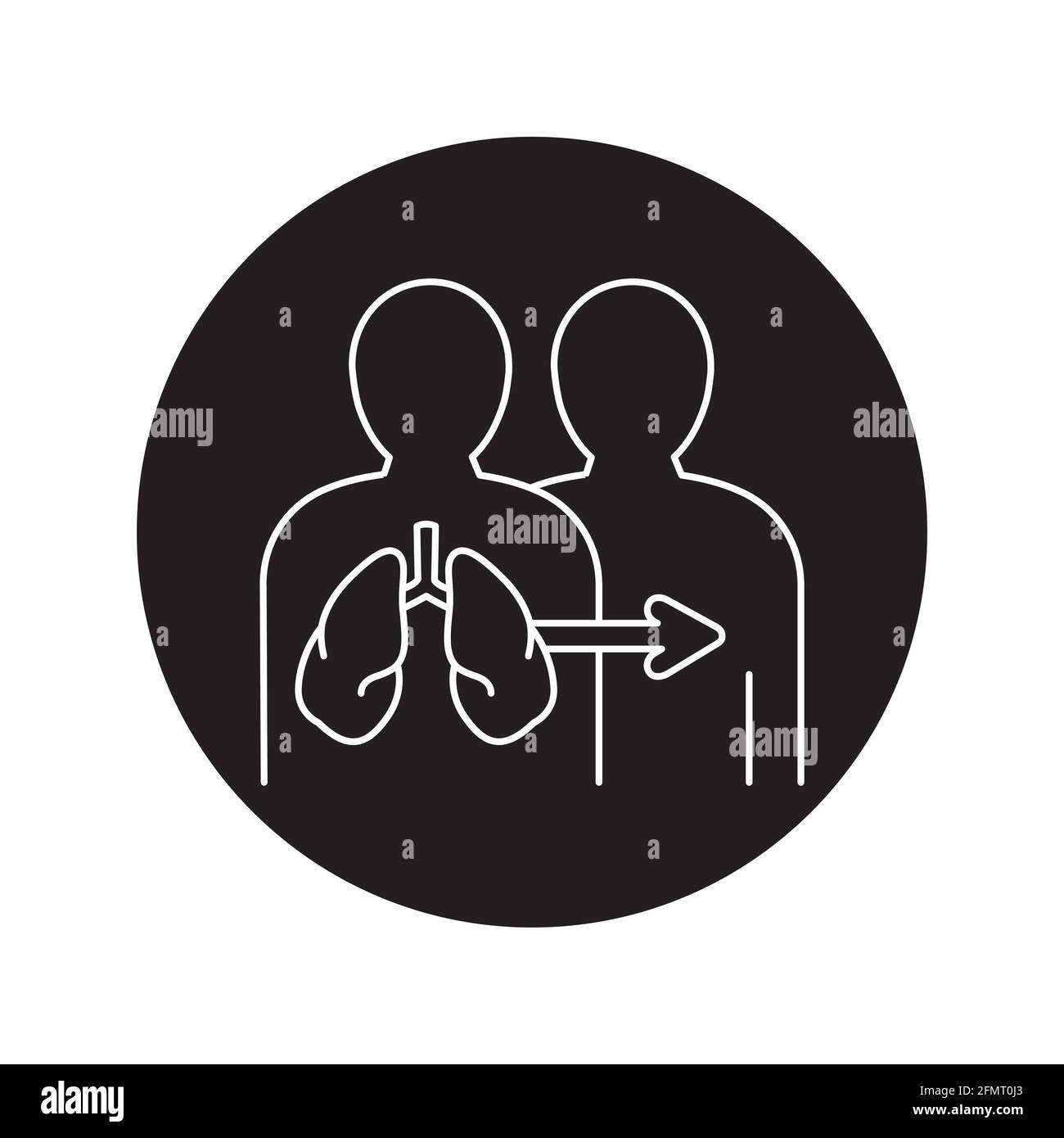 Lung organ donation Black and White Stock Photos & Images - Alamy