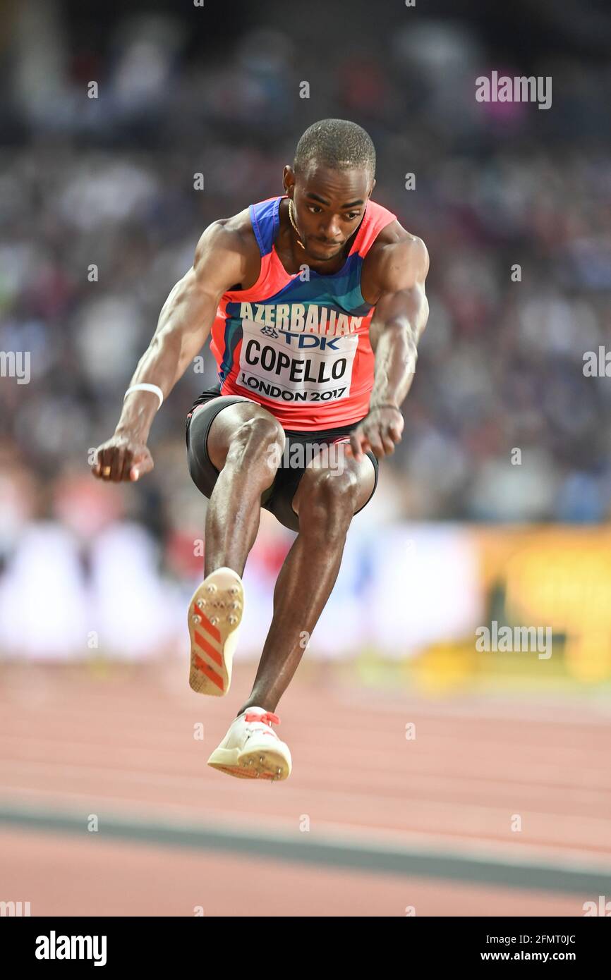 Alexis Copello (Azerbaijan). Triple Jump men, Final. IAAF World ...