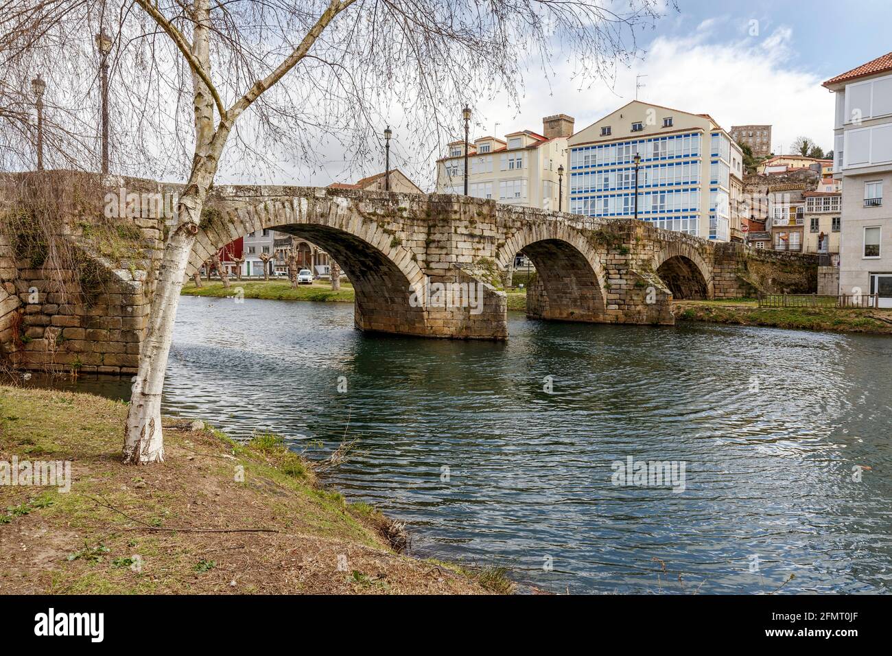 Monforte roman bridge hi-res stock photography and images - Alamy