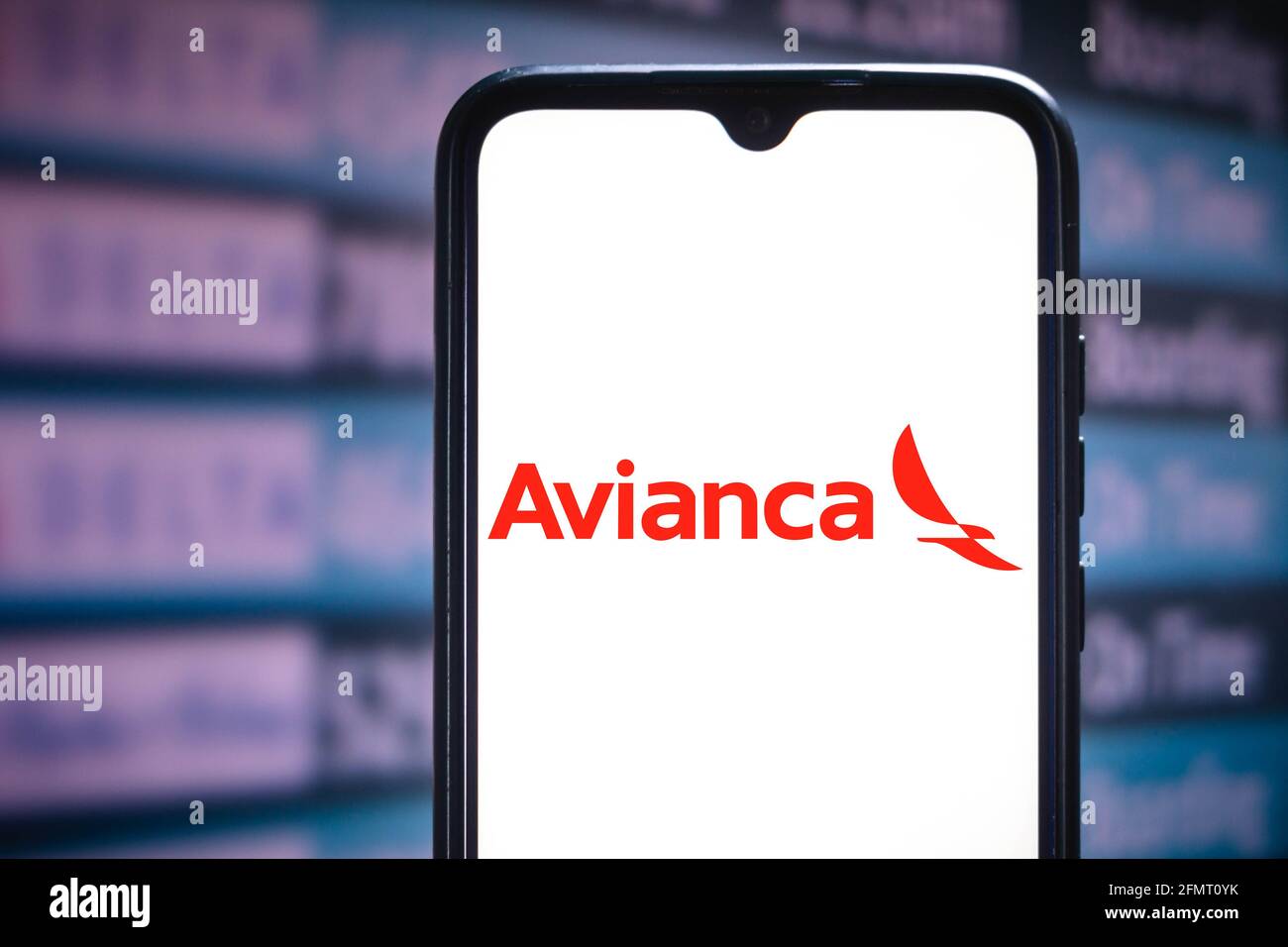 Avianca logo hi-res stock photography and images - Alamy