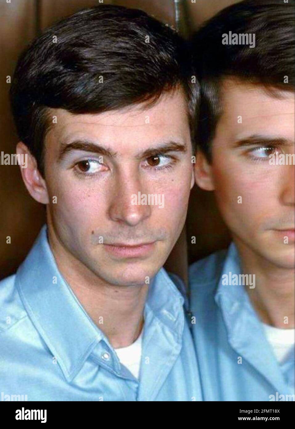 ANTHONY PERKINS (1932-1992) American film actor about 1960. Photo ...