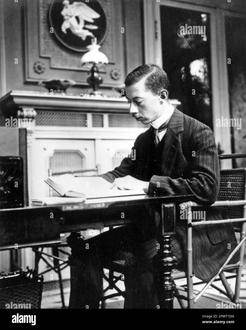 GUSTAV HERTZ (1887-1975) German experimental physicist about 1914 Stock ...