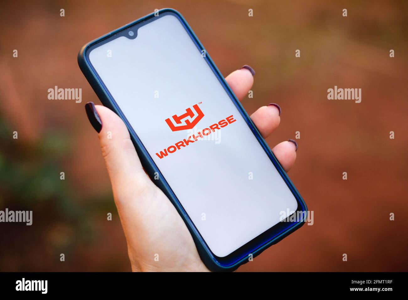 Workhorse logo hi-res stock photography and images - Alamy