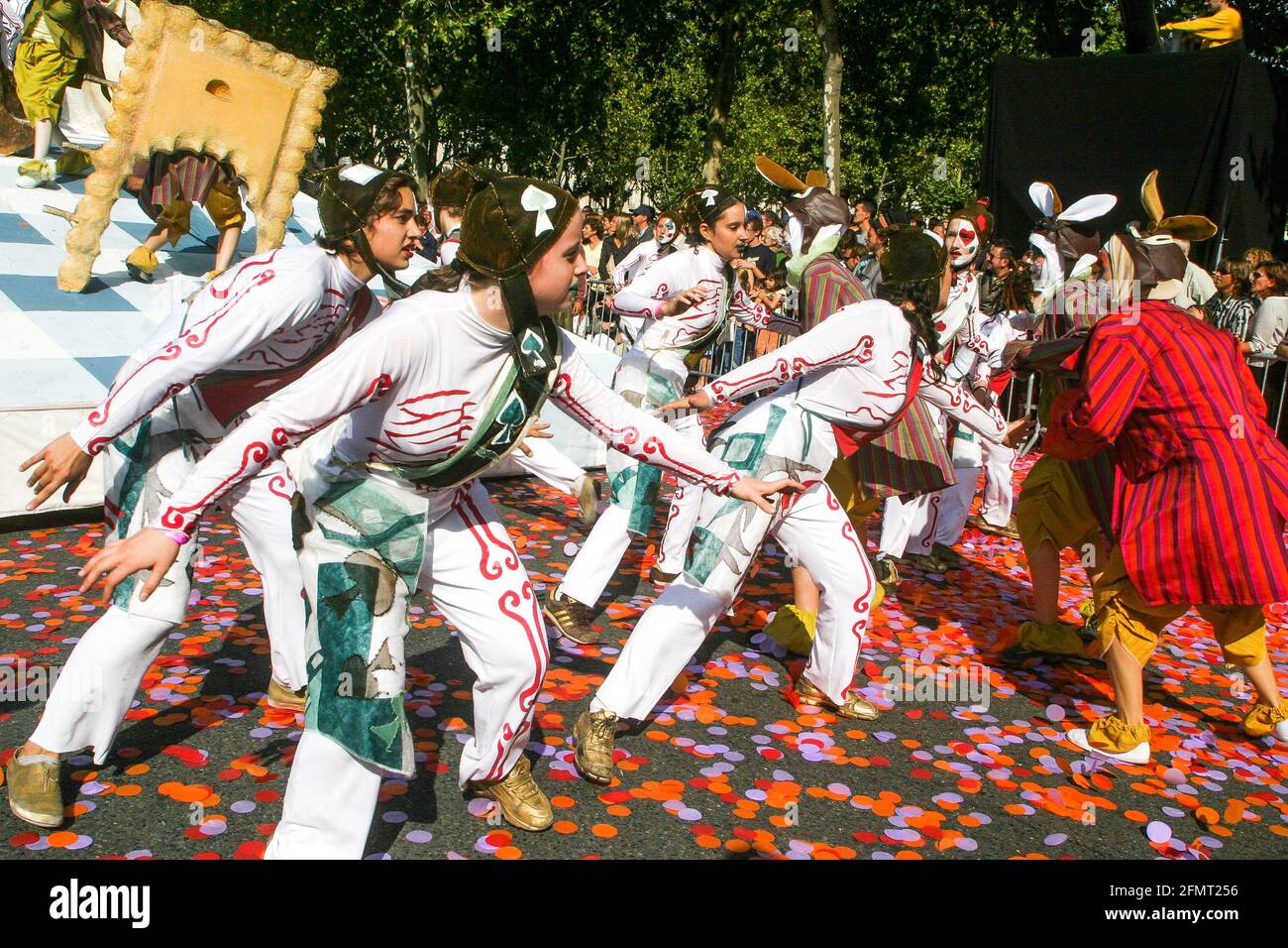 Defile of the Dance Biennal, Lyon, France Stock Photo - Alamy