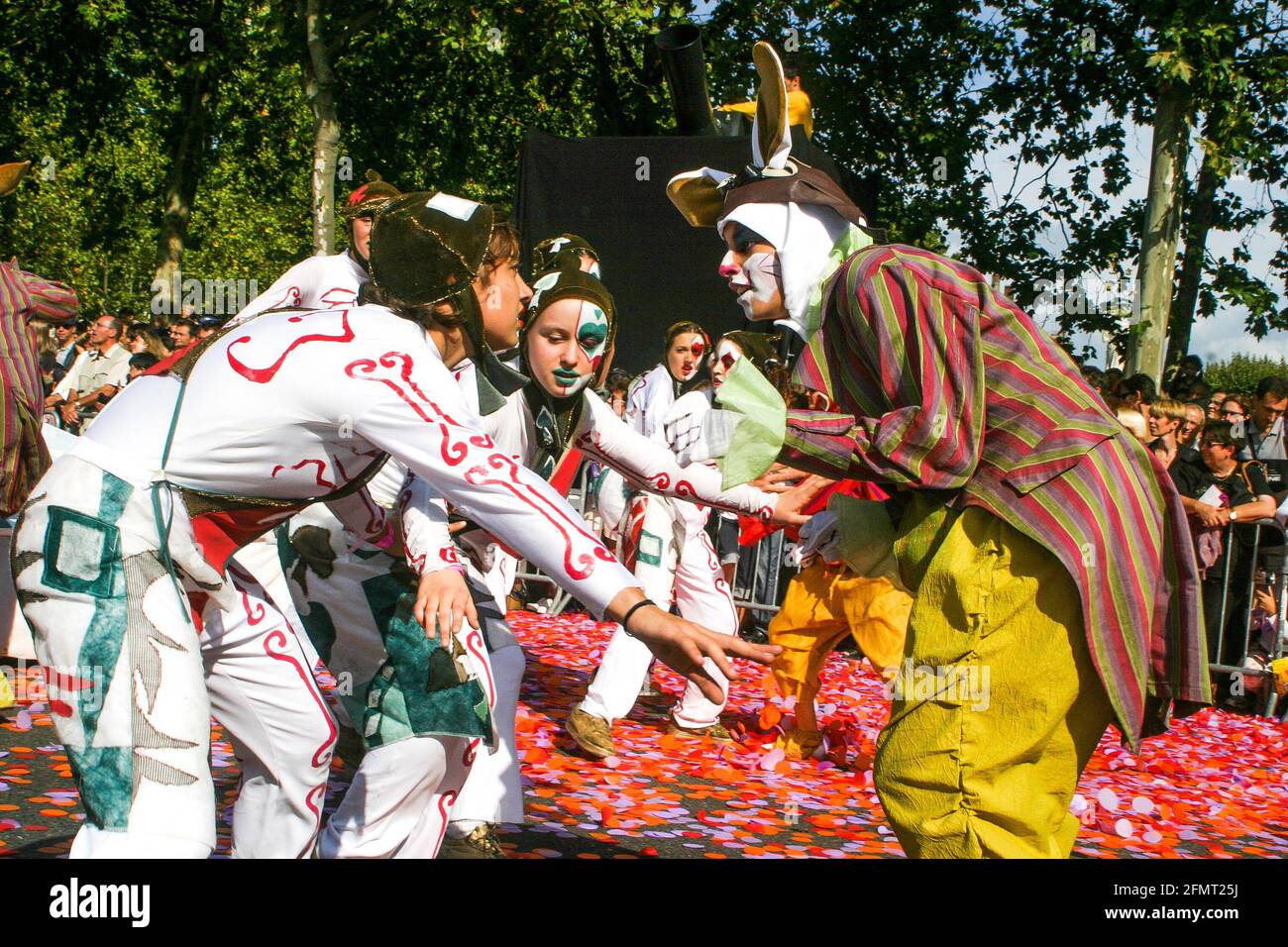 Defile of the Dance Biennal, Lyon, France Stock Photo - Alamy