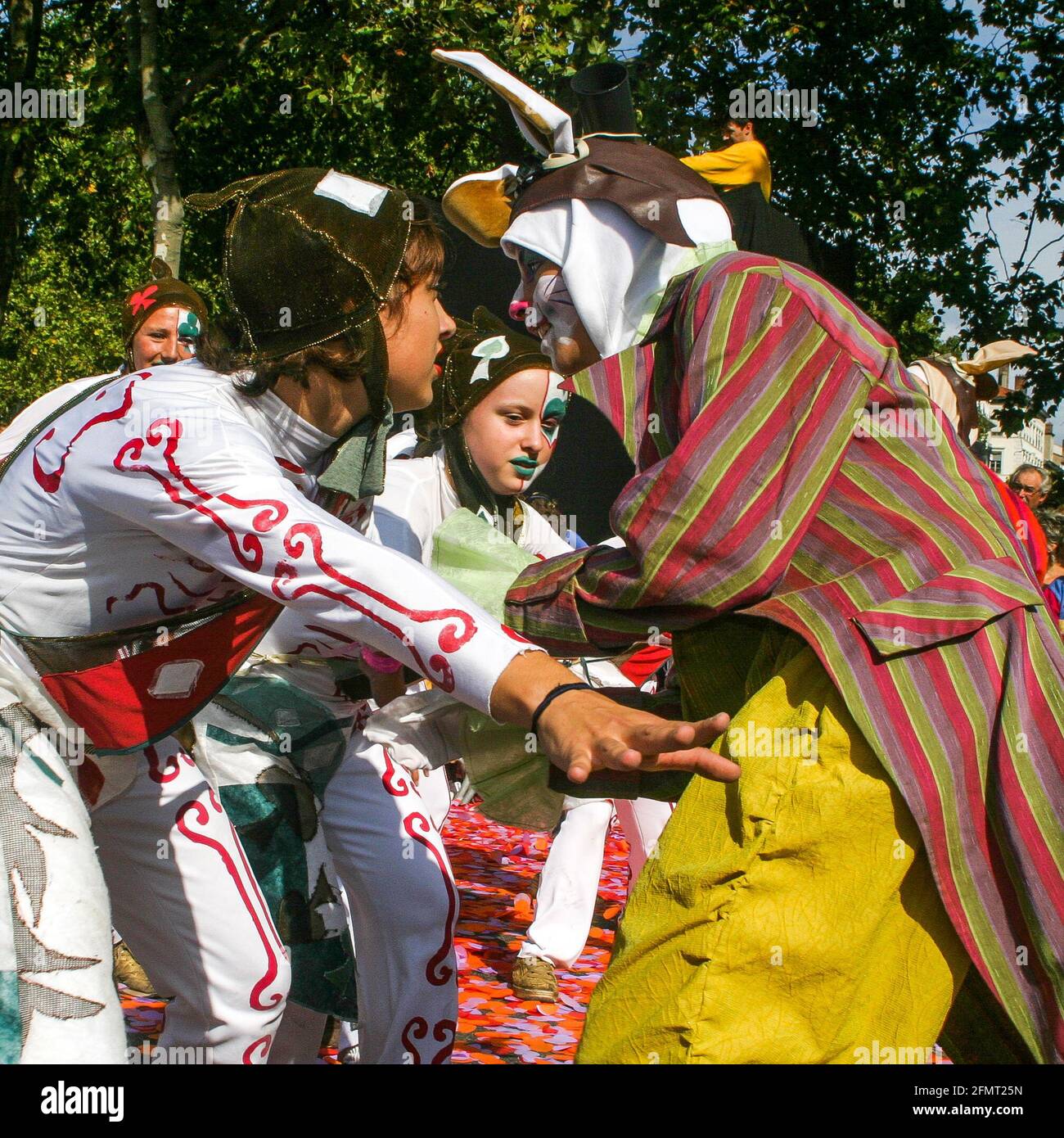 Defile of the Dance Biennal, Lyon, France Stock Photo - Alamy