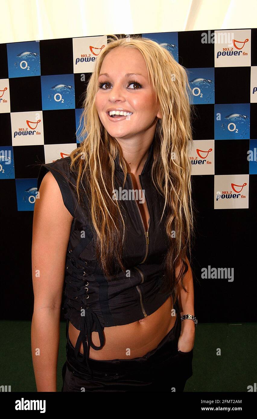 JENNIFER ELLISON BACKSTAGE AT 'POWER IN THE PARK', SOUTHAMPTON, 08/06 ...
