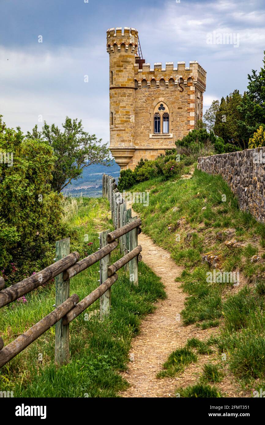 The Tour Magdala in Rennes le Chateau. The mistery of the Cathars, The ...